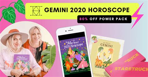 Gemini 2020 Horoscope Money Sex And Power The Astrotwins