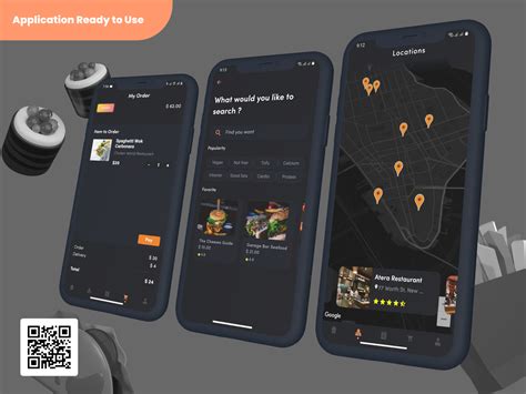 Foodie Mobile Flutter Application By Jeff Developer On Dribbble