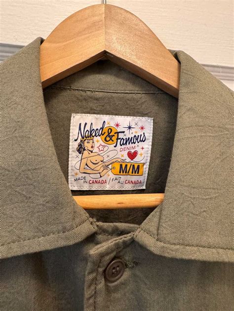 Naked Famous Naked Famous Utility Jacket Gem