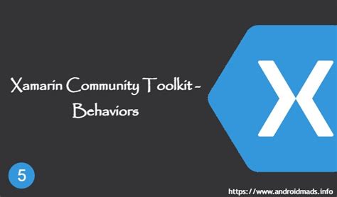 xamarin community toolkit behaviors