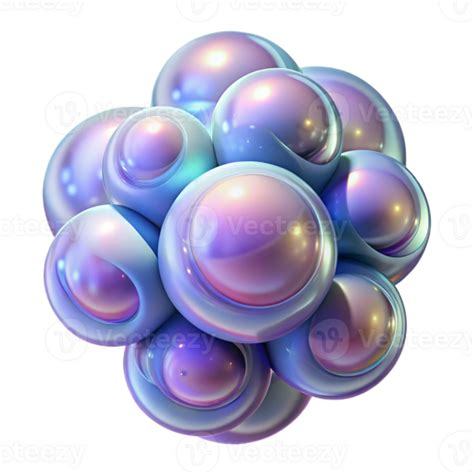 Dramatic Rustic Interlocking Translucent Orbs Of Varying Sizes Filled With Swirling Nebulae