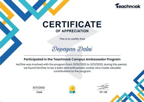 Connections Experience Internship Campusambassador Depayan Dalui