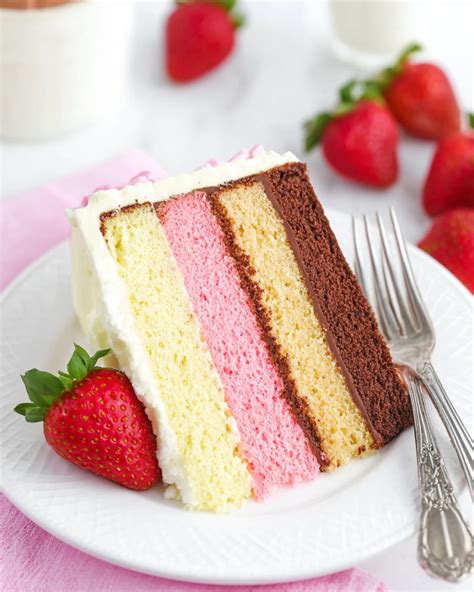 Neapolitan Cake The Best 3 Layer Dessert You Must Try