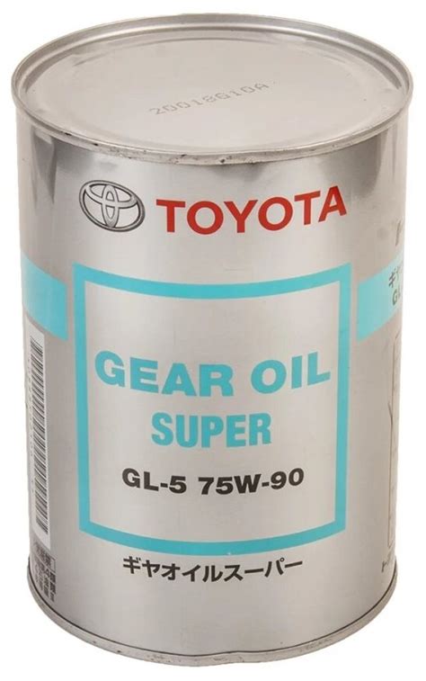 Toyota hypoid gear oil lsd 85w-90 — купить по низкой цене на Яндекс Маркете