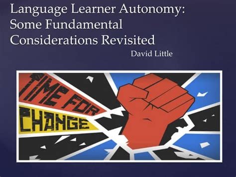 Approaches To Learner Autonomy In Language Learning