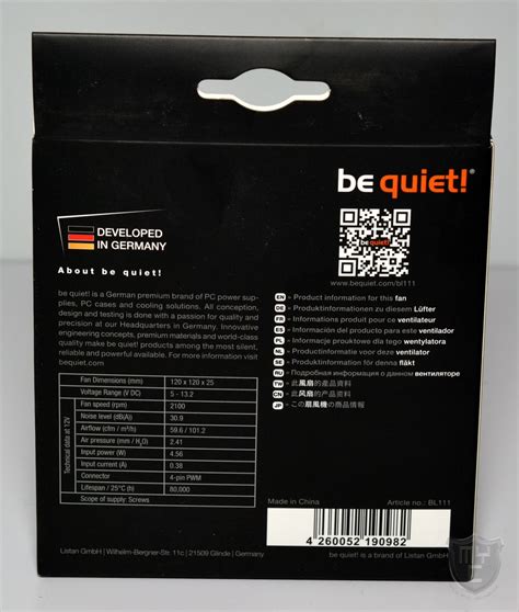 be quiet Pure Wings White mm PWM high speed Lüfter im Test MYC Media hardware for life