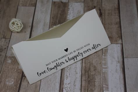 Personalised Money Wedding Favour T Wallet With Etsy