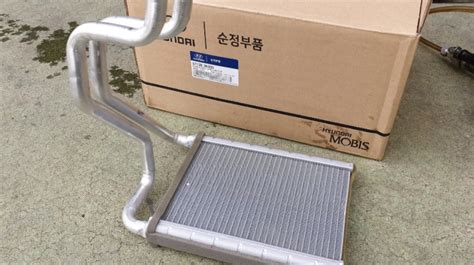그랜저 Tg 히터 코어 막힘 정비 히터 라디에이터 약식 교체 히터 불량수리 온도조절 액츄에이터 에어컨 점검 자동차