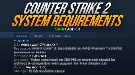 What Are The System Requirements For Counter Strike