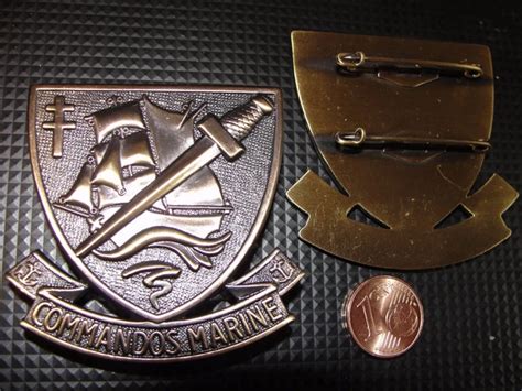 New Marine Commandos Beret Badge Commando Marine Rifleman £12 74 Picclick Uk
