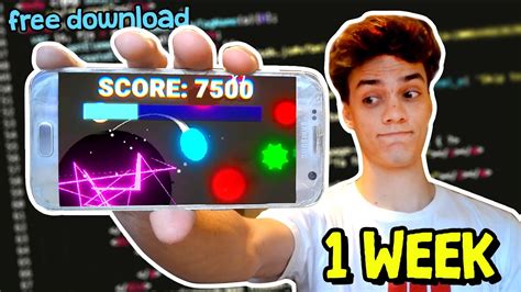 Making My First Mobile Game In 1 Week Youtube