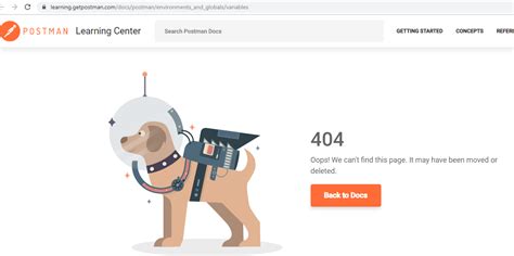 Broken Link In The Documentation · Issue 7796 · Postmanlabspostman App Support · Github