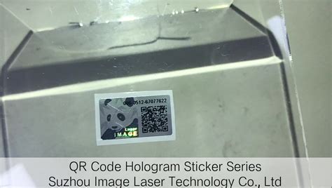 Qr Code Printed Holographic Anti Counterfeiting Sticker Buy Anti