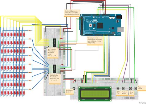 Example Of Using Two 74hc595 To Control A Matrix Of Leds · Issue 4 · Mcausermicropython