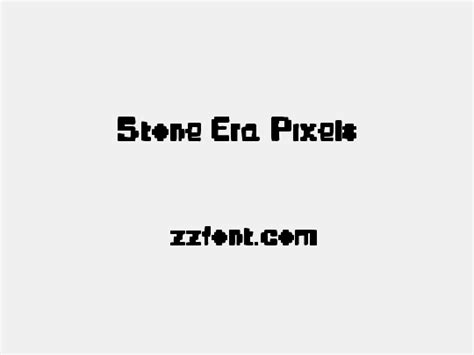 Stone Era Pixels 众字网