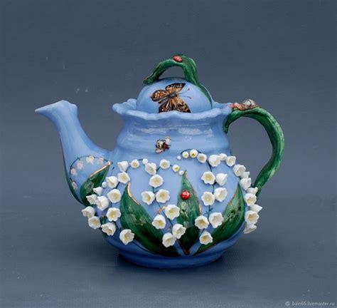 Чайники Ландыши в интернет магазине на Ярмарке Мастеров Чайники Москва доставка по России