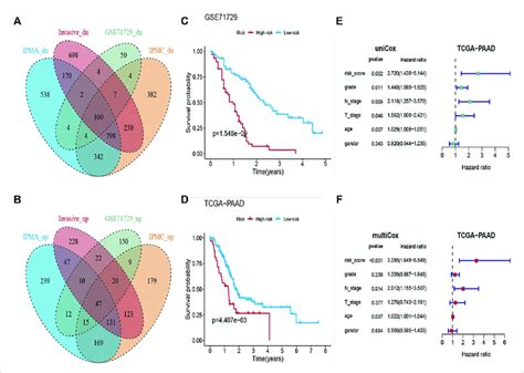 Construction Of The Risk Scoring Model Ab Venn Diagram Showing The Download Scientific