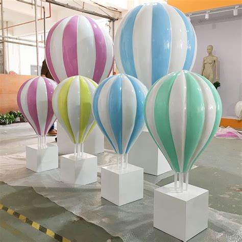 Fiberglass Hot Air Balloon Decorations For Party Events