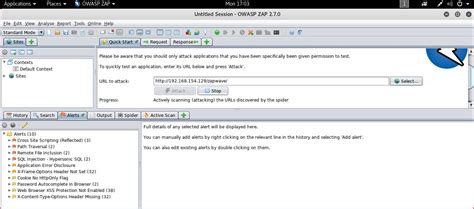 Basic Tutorial Free Security Vulnerability Scanner Zap All About Testing
