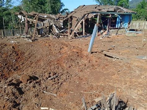 Knu တပ်မဟာ ၅ နယ်မြေရှိ ခရစ်ယန်ဘုရှားရှိခိုးကျောင်း၊ စာသင်ကျောင်း၊ ပြည်သူများ နေထိုင်သော အိမ်မ