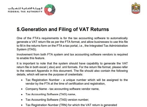 Understanding UAE VAT Return Format ExcelDataPro
