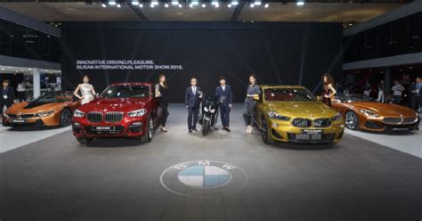 Bmw 부산모터쇼서 I8 로드스터 등 20개 모델 전시윤성빈 선수 홍보대사 선정