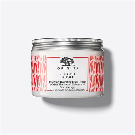 Ginger Rush™ Intensely Hydrating Body Cream Origins