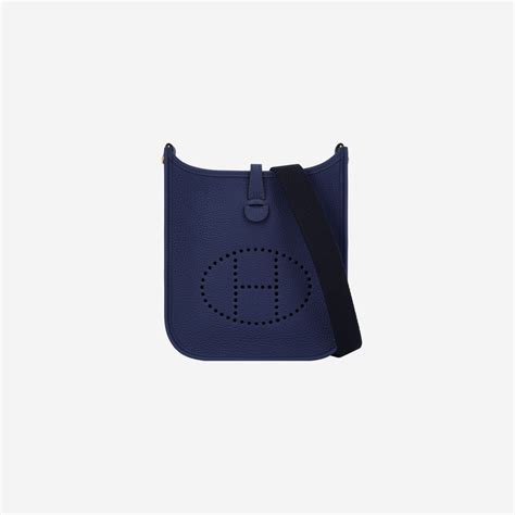 에르메스 에블린 16 아마존 백 모리스 And 골드 하드웨어 블루 사피흐 블루 인디고 Hermes Kream