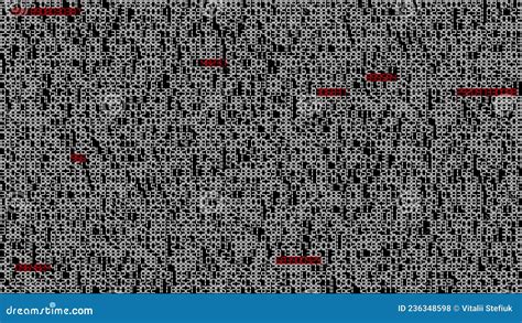 digital numbers random numbers stock footage video of screen binary