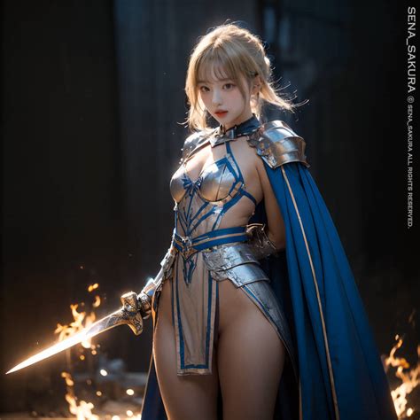 Artoria Pendragon From Fategrand Order Cosplay By Senasakuraai On