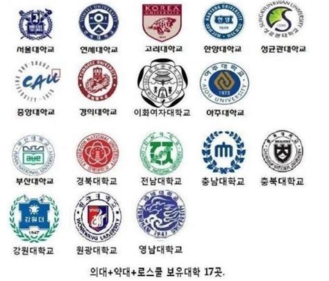 의대 약대 로스쿨 다 있는 대학 19곳  유머 움짤 이슈 에펨코리아
