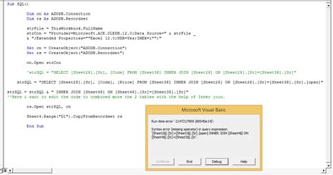 Sql Query On Excel Table Design Talk