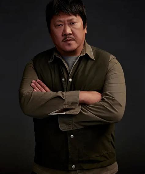 3 Body Problem S01 Benedict Wong Green Cotton Vest