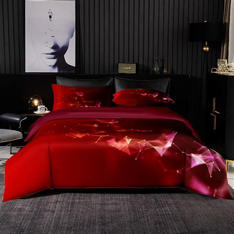 Red Sheets Queen