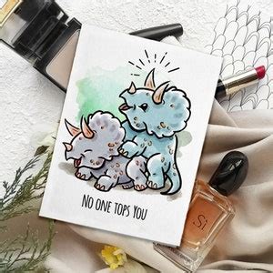 Lewd Dinosaur Card No One Tops You Naughty Valentines Card For Couples Kinky Anniversary