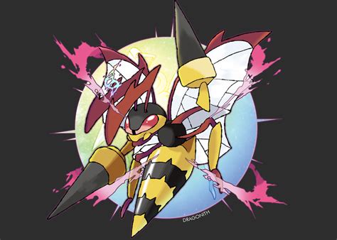 Mega Beedrill Fan Made By Dragonith On Deviantart