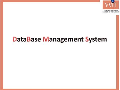 Chapter 1 Fundamentals Of Database Management System Pdf