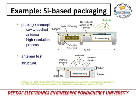 Antennas Design And Packaging For Millimeter Wave Phased Array Transceivers For Wireless
