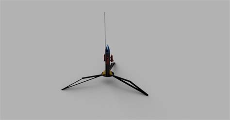 Rocket 3d Printable Autodesk Community Gallery