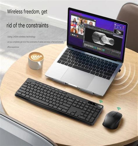 Wiwu Km 01 Wireless Office Keyboard And Mouse Combo Set Harbar