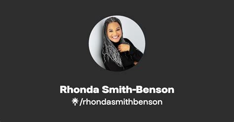 Rhonda Smith Benson Instagram Facebook Linktree