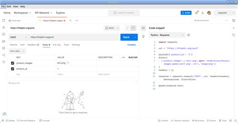 Django Python Send Inmemoryuploadedfile To Requestsrequest Stack Overflow