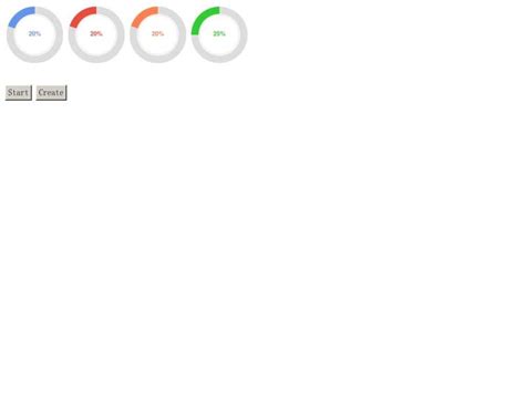 Html5 Canvas圆形进度条动画特效下载