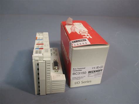 Beckhoff Bus Terminal Controller Bc3150 Etech Surplus