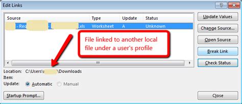 Symantec Antivirus For Sharepoint Blocked Linked Excel Files