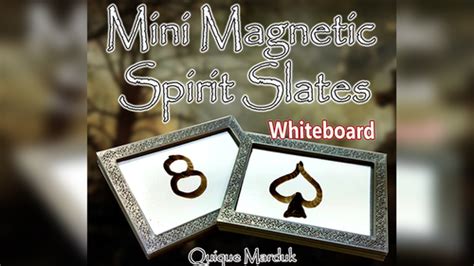Mini Spirit Slates Magnetic By Quique Marduk Magic Corner