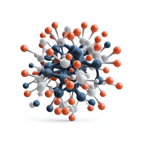 A Colorful 3d Molecular Structure Showcasing Interconnected Atoms And Bonds Emphasizing