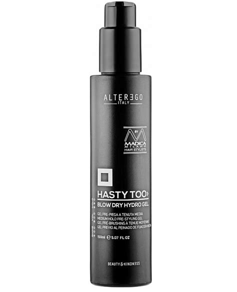Alter Ego Гель для укладки волос на водной основе Hasty Too Blow Dry Hydro Gel 150 мл купить от