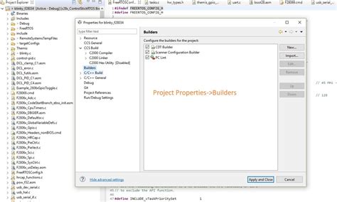 CCS TMS320F28069 Using PC Lint With CCSv8x Code Composer Studio