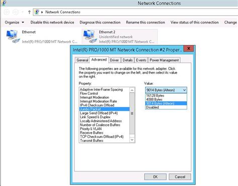 Ethernet Adapter Jumbo Packet At Robert Castle Blog